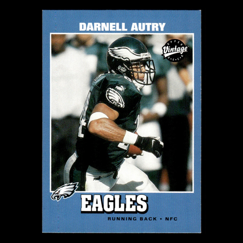 Darnell Autry #130 2001 Upper Deck Vintage Philadelphia Eagles Football ...
