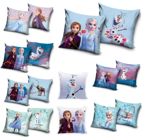 Disney Frozen Velvet Effect Velour Pillowcase Cushion Cover 40x40cm | eBay