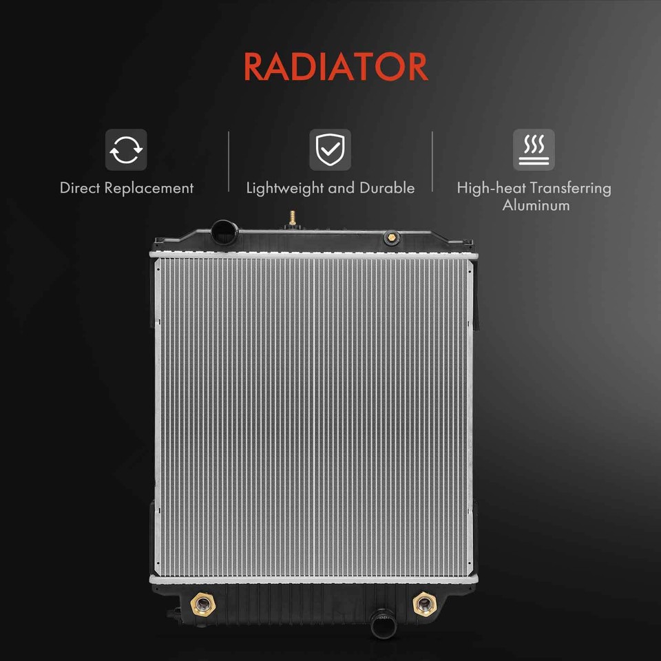 Radiator with Trans Oil Cooler for Freightliner MT45 1998-2011 MT55 ...