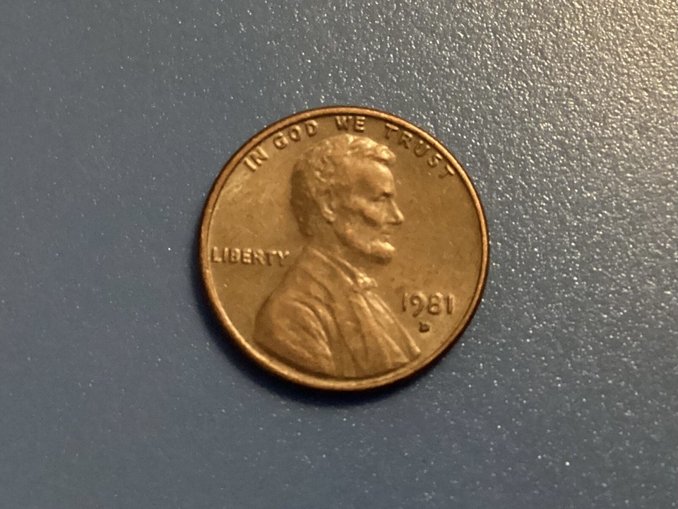 1981 D Lincoln Memorial Penny Error (RPM) Repunched Mint Mark. | eBay