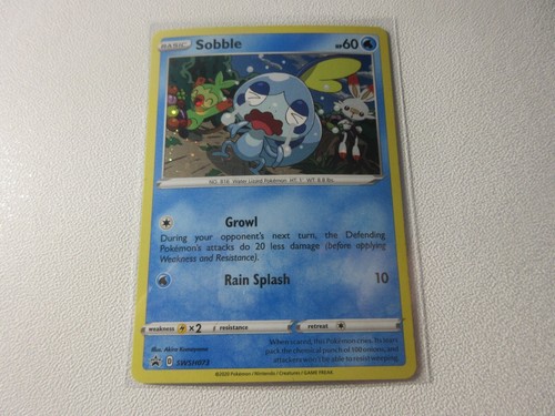 Sobble Holo Promo SWSH073 Pokemon Card NM | eBay