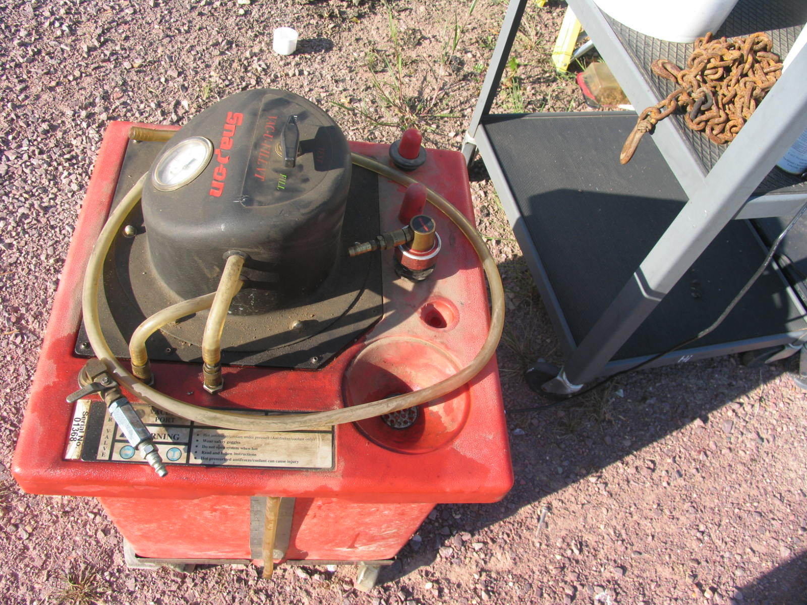 Snap On Vac-U-Fill EZFREZ1 Coolant Machine | eBay