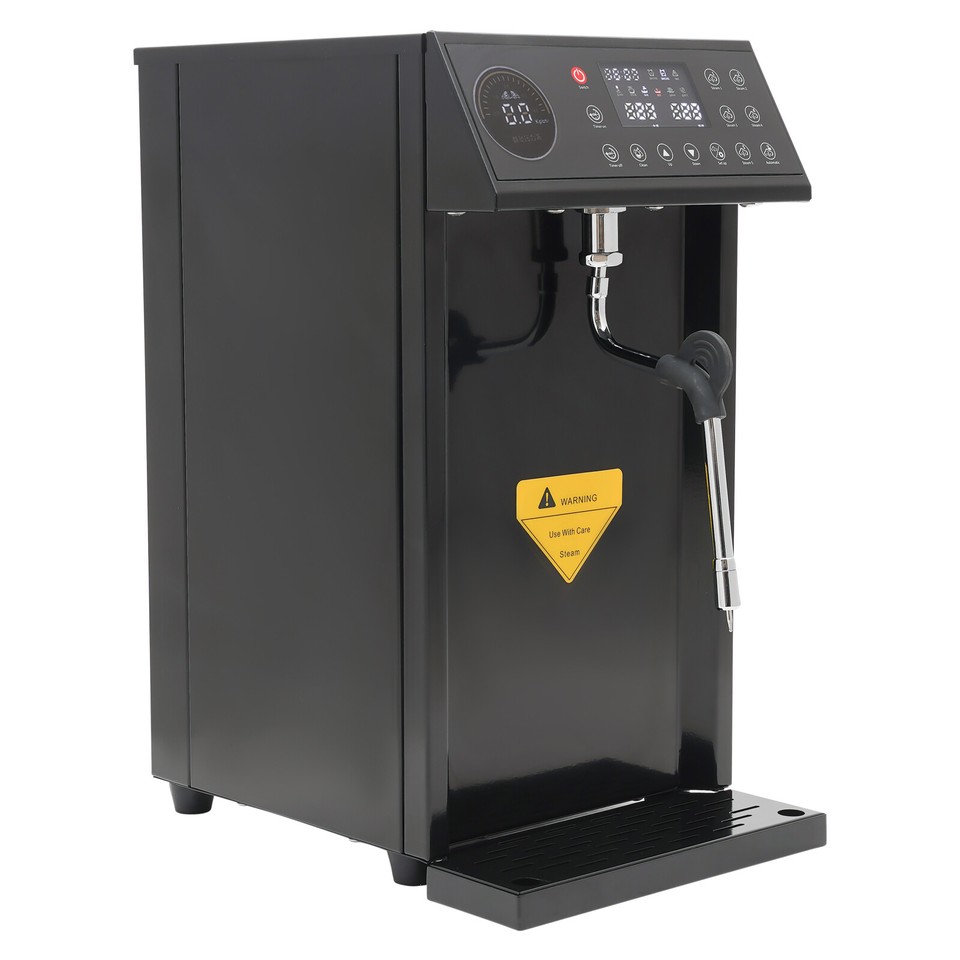 Commercial Steam Milk Frother, Milk Steamer Coffee Foam Maker Frothing ...