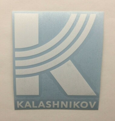 Kalashnikov 2 Logo Die Cut Vinyl Sticker Patriotic Gun USA America ...