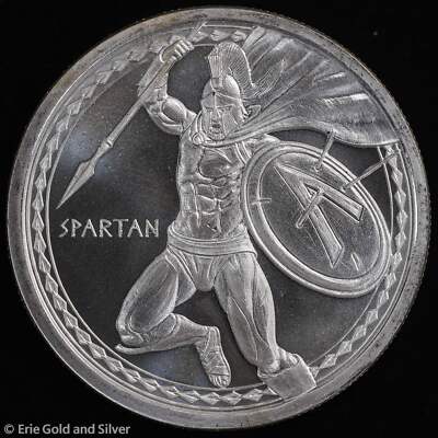 1 oz Silver Spartan Warriors Round .999 BU | eBay