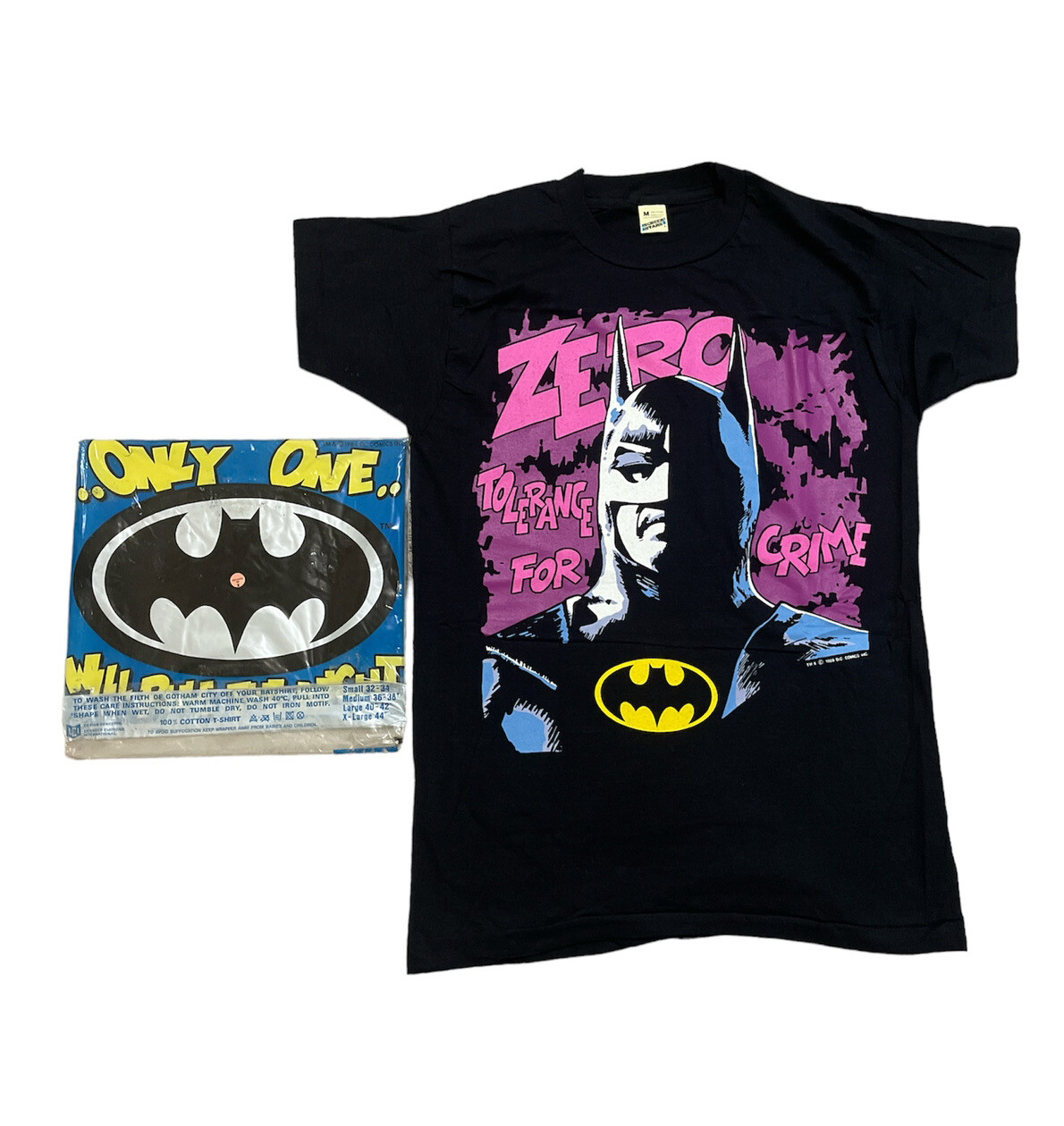 NEW Vintage 1989 Batman Michael Keaton Movie Promo Sh… - Gem