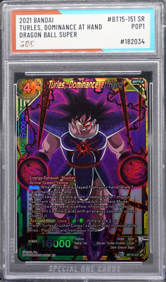 2021 Dragon Ball Super Saiyan Turles Dominance At Hand Card #BT15-151 ...
