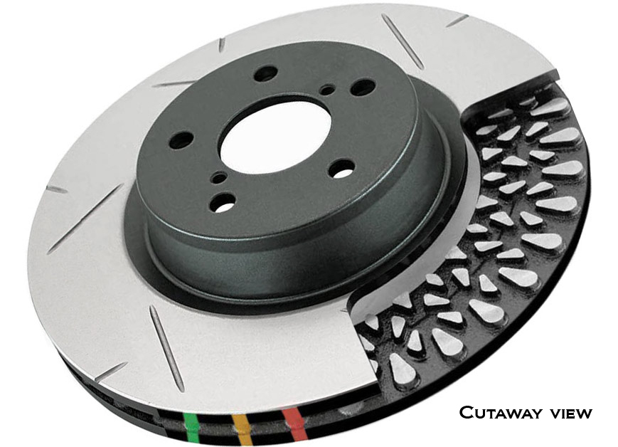 DBA FRONT SLOTTED BRAKE ROTORS PAIR SET FOR NISSAN 370Z INFINITI G37 ...