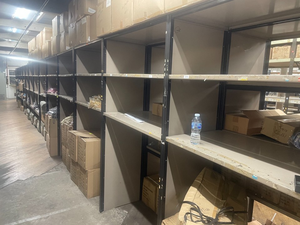 Warehouse Racking Garage Shelving Storage Shelves Metal Shelf Unit ...