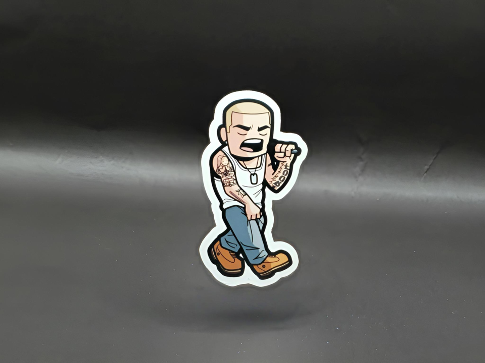 Eminem Inspired Stickers Slim Shady Decals Rap Hip Hop 8 Mile Marshall ...