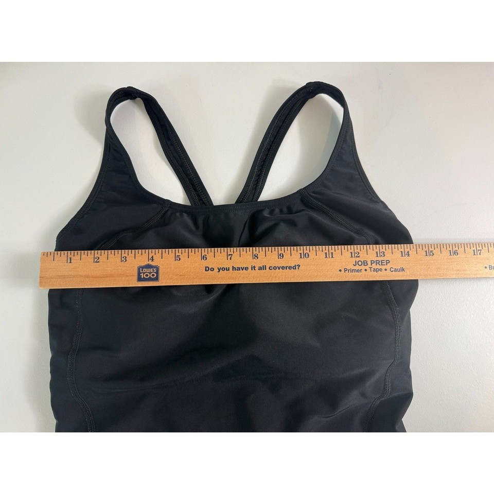 Speedo Women's Conservative Ultraback One Piece Swimsuit Black Size 14 ...