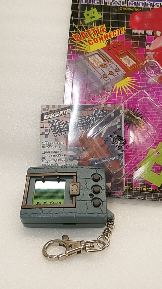 Digital Monster Digimon V1 Gray 1997 Digivice Bandai Virtual Pet In ...
