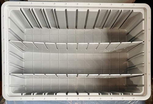 Quantum Plastic Dividable Grid DG92060 Container with Width Dividers ...