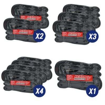 2Tube - 8Tube KENDA 700 x 20/28C F/V 48L Presta Valve Bicycle Inner ...