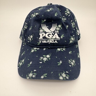 New Era 9Twenty PGA Tour 2024 Valhalla Strapback Hat Cap Flowers Floral ...