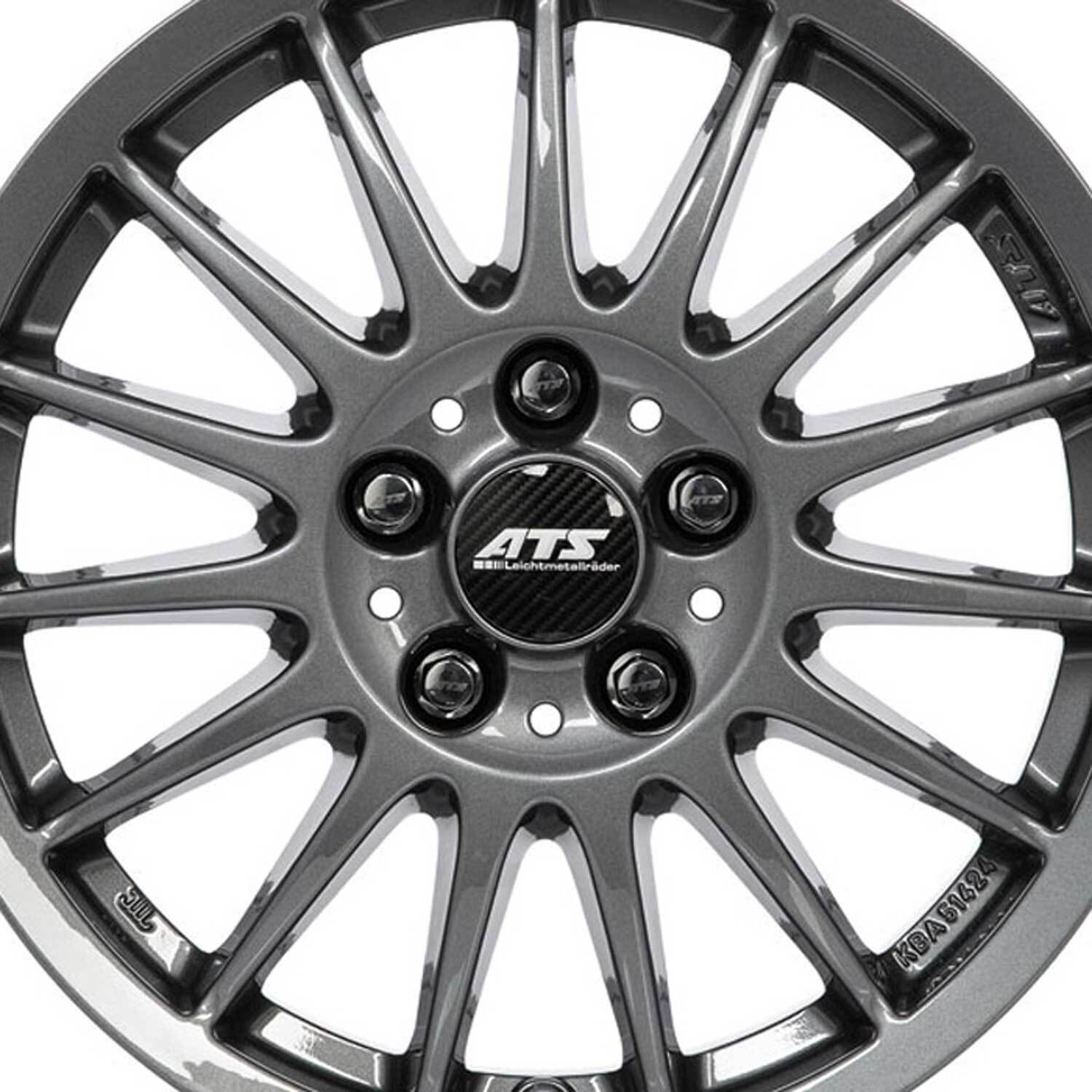 4 ATS Wheels StreetRallye 6.0Jx15 ET38 4x100 GREY for CHEVROLET/DAEWOO ...