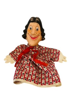 Captain Hook Disney Pan Hand Puppet toy 1969 Muppet Mr Rogers antique ...