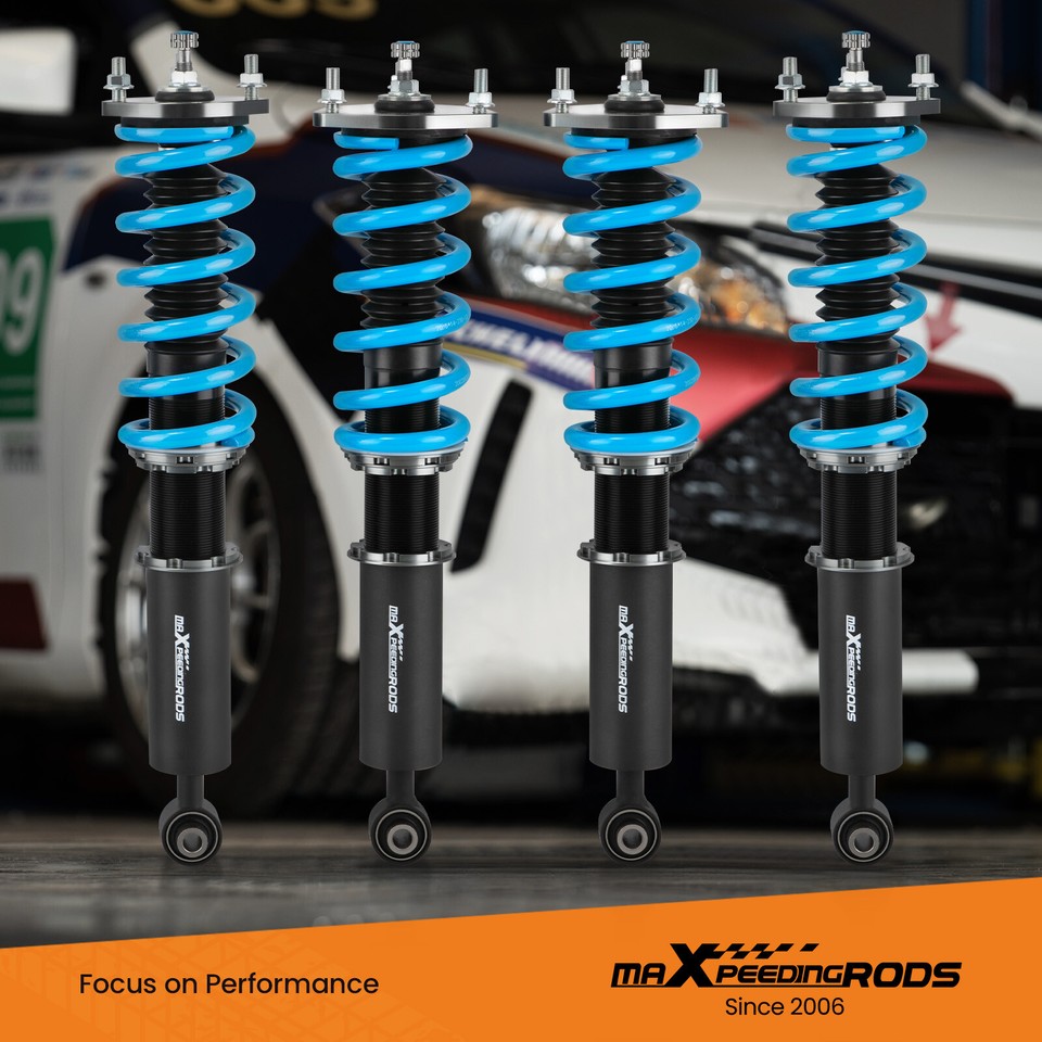Full Adjustable Coilover Damper 12/10KG Lowering Kit For Lexus GS300 ...