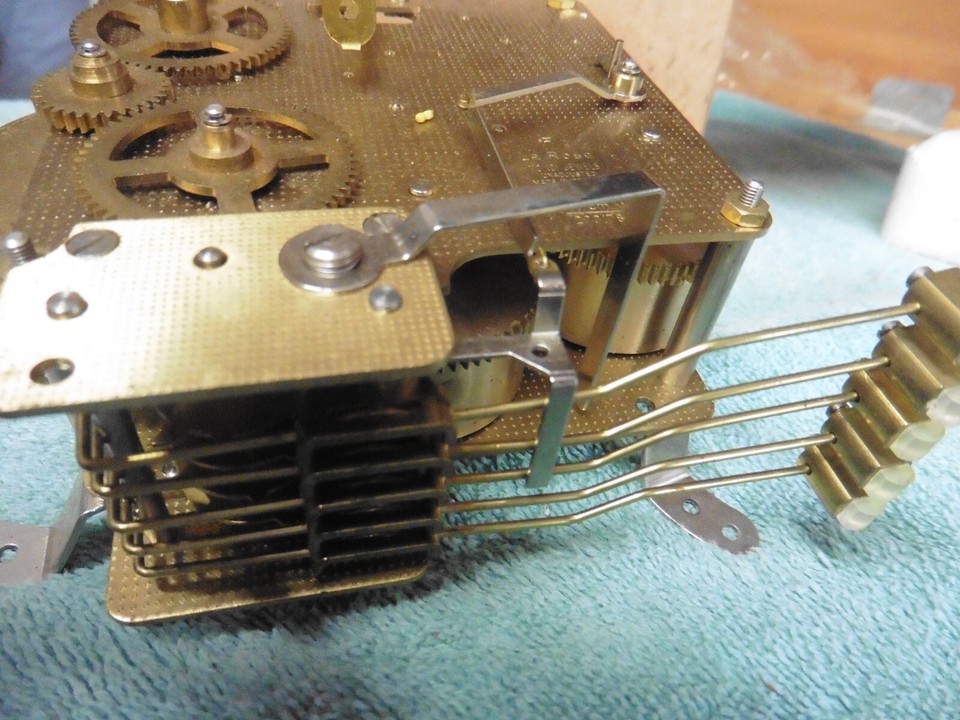 New 341-020 la rose Chime Clock Movement 11cm / 2C0.78 (0) jewels ...