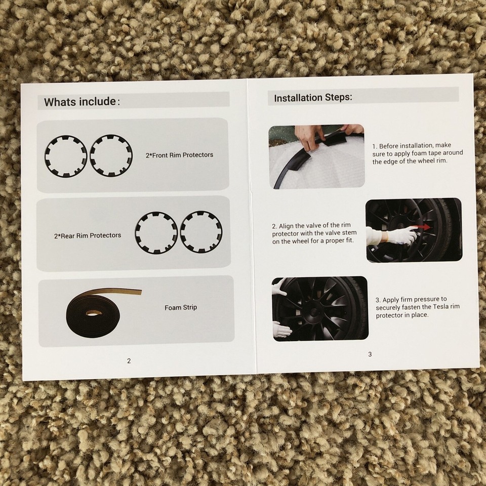 FOR TESLA Model Y 20 Inch Wheel Cover Rim Protector For ABS Rim Guard ...