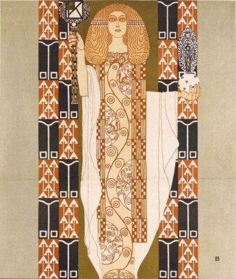 Ver Sacrum Magazine Cover Koloman Moser 1898 Vienna Secession Art Print ...