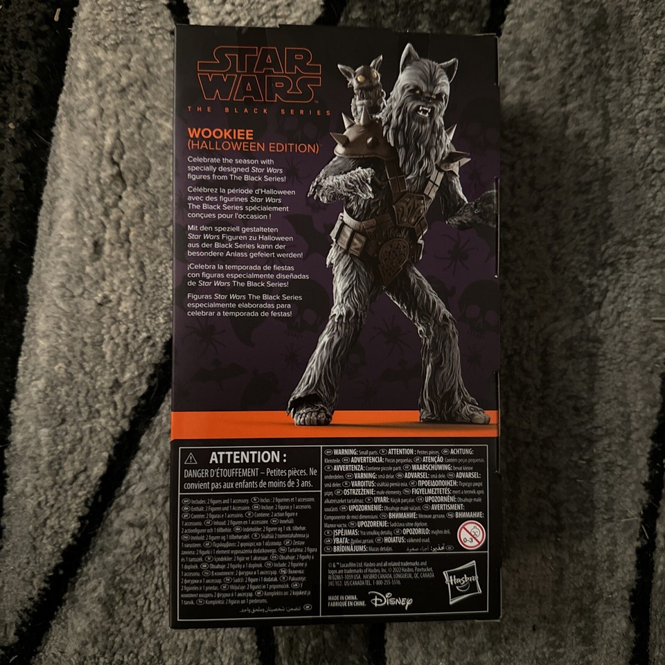 Hasbro Star Wars Black Series Wookie & Bogling Halloween Exclusive | eBay