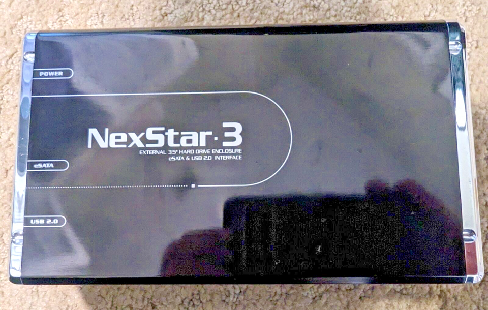 Vantec NexStar 3 External 2.5" Hard Drive Enclosure SATA To ESATA & USB ...