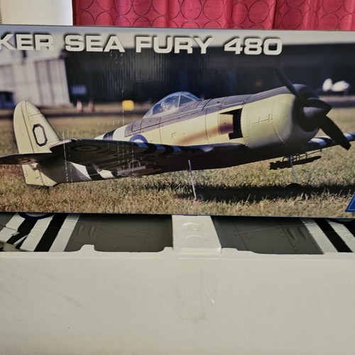 Horizon Hobby E-flite Hawker Sea Fury 480 ARF RC Radio Control Airplane ...