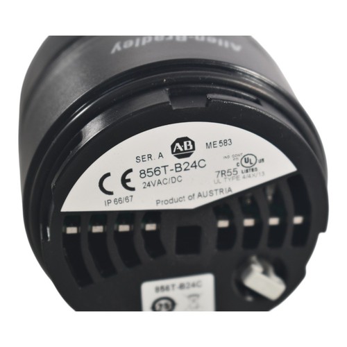Allen Bradley 856T-B24C 70 mm Stack Light, Power Module w/ Bracket ...