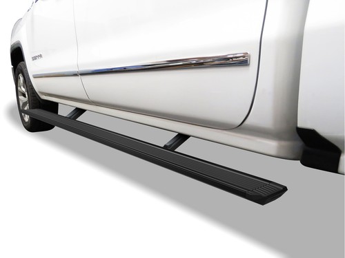 APS iBoard Power Side Steps Fit 14-18 Silverado Sierra Crew Cab | eBay