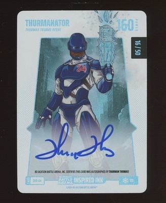 2024 Bo Jackson Battle Arena Inspired Ink Thurman Thomas Thurmanator ...