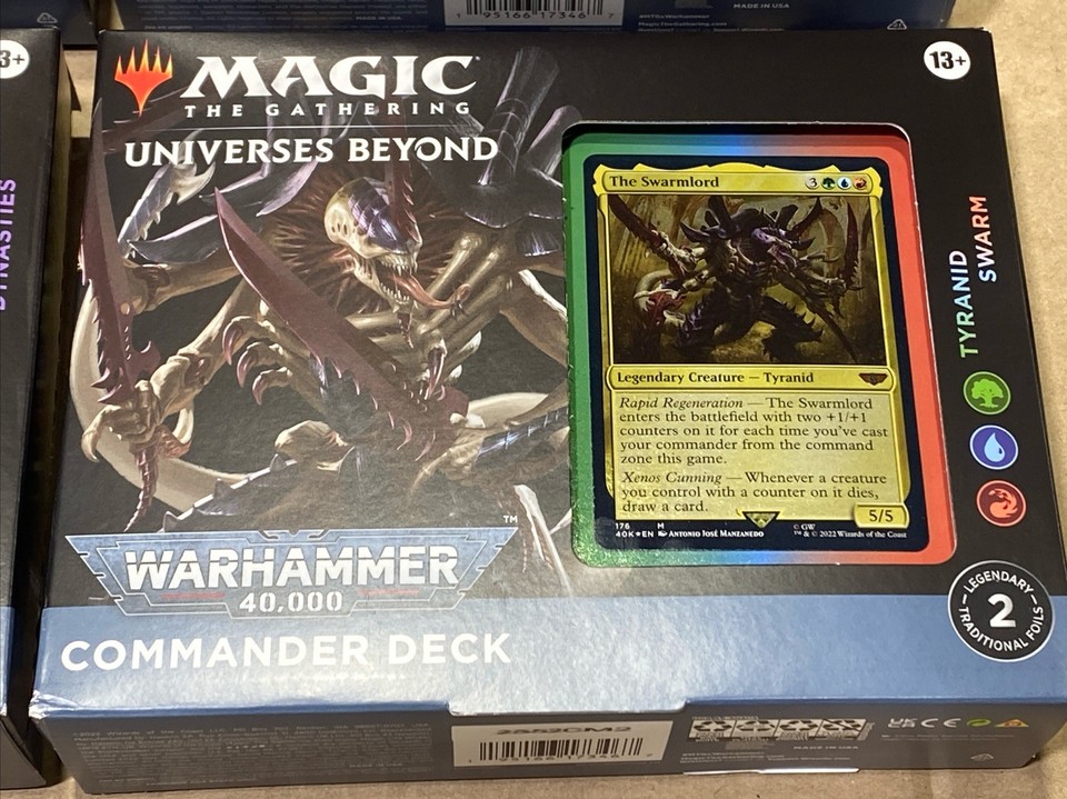 Magic the Gathering MTG Warhammer 40k 40,000 Commander Decks Set of 4 ...