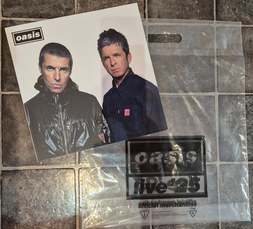 Official Oasis Live 25 World Tour Programme (No Barcode) Merch Bag ...