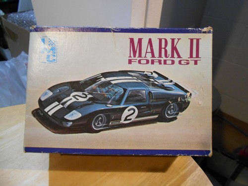 VTG. IMC FORD GT MARK II MODEL KIT PRE-OWNED | eBay