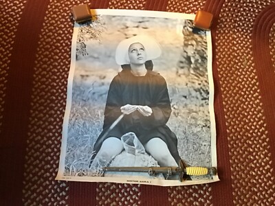 SISTER SARA #1 1970's ROLLING JOINT VINTAGE BLACK WHITE NOS POSTER ...