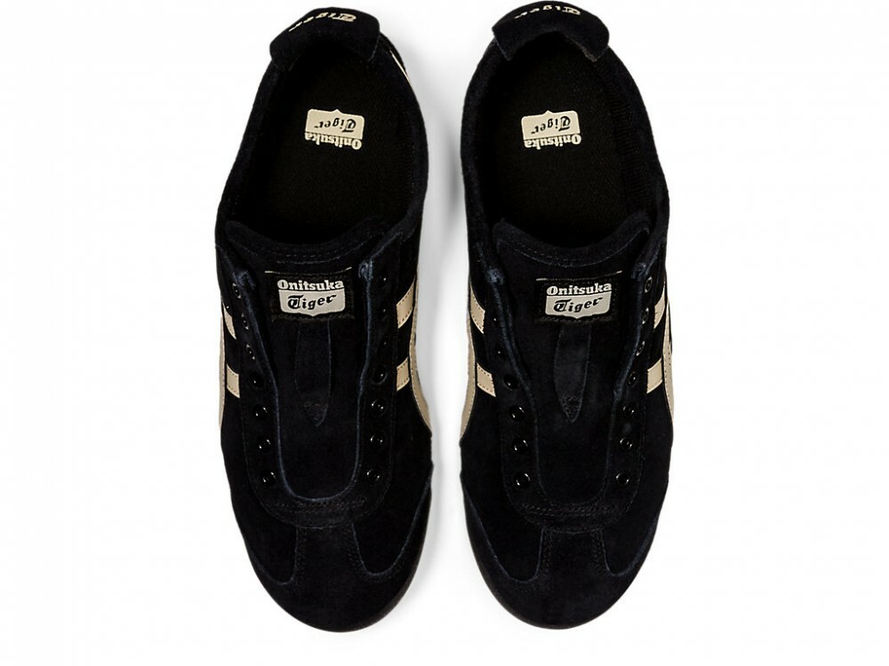 UNISEX MEXICO 66 SLIP-ON Black/Putty Shoes Onitsuka Tiger | atelier ...