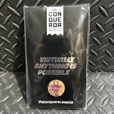 The Conqueror Virtual Challenge Medal Trip To Petra - New Sealed In ...
