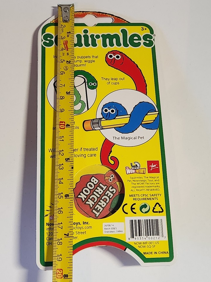 2014 THE ORIGINAL SQUIRMLES THE MAGICAL PET "RARE ITEM ONLINE ...