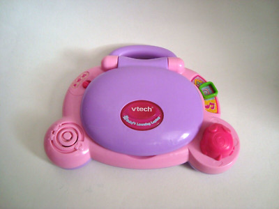 Vtech Baby's Learning Laptop Toy Pink & Purple Music Lights Tested ...