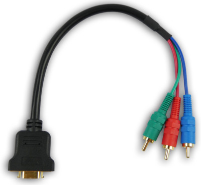 D-Terminal (female) to Component YPbPr (Male) Adapter Cable for DOL-009 ...