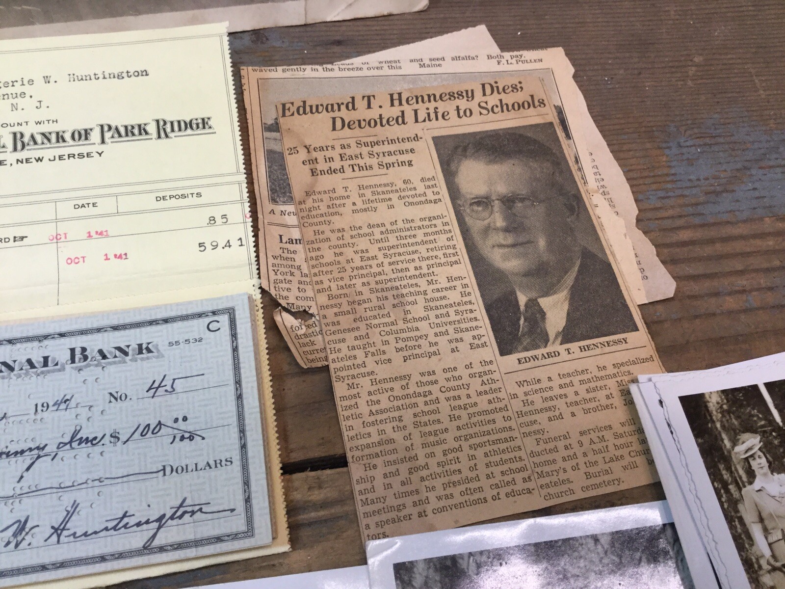 Vintage 1940-41 Valley Forge Military Academy Papers - Richard ...