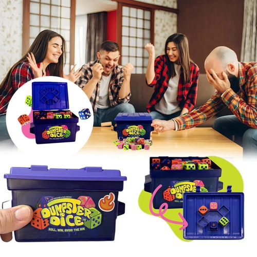 Big Discoveries Dumpster Dice - Fast-Paced Family Dice Game 丨4 Players ...