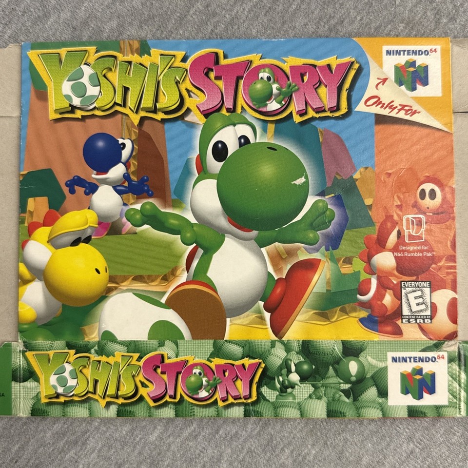 Yoshi's Story (Nintendo 64, 1998) N64 [Box Only] | eBay