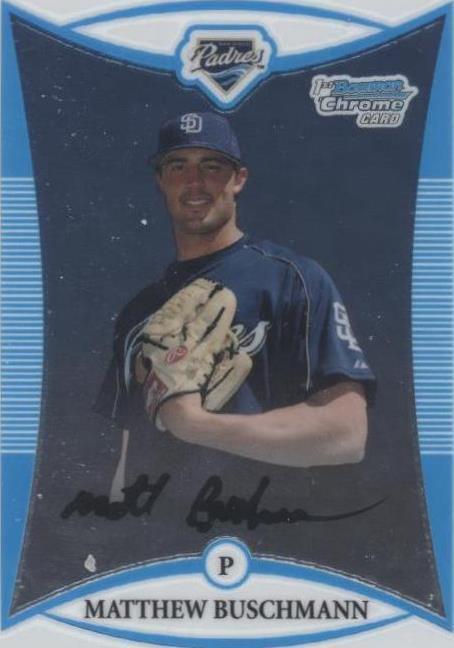 2008 Bowman Chrome - Prospects Matt Buschmann #BCP95 (RC) for sale ...