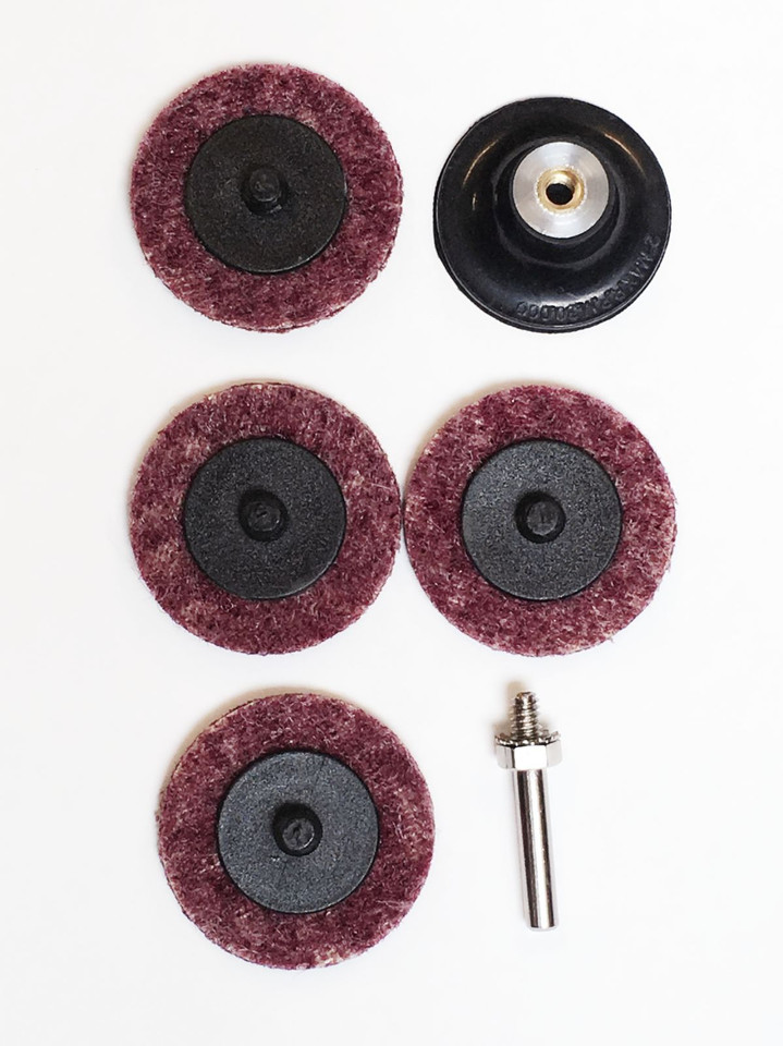 5 pack Surface Prep Kit/ 1 Roll Lock Holder with 4 Pads | eBay