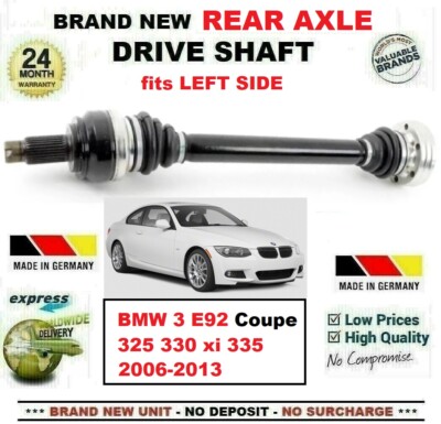 FOR BMW 3 E92 Coupe 325 330 xi 335 2006-2013 BRAND NEW REAR AXLE LEFT ...