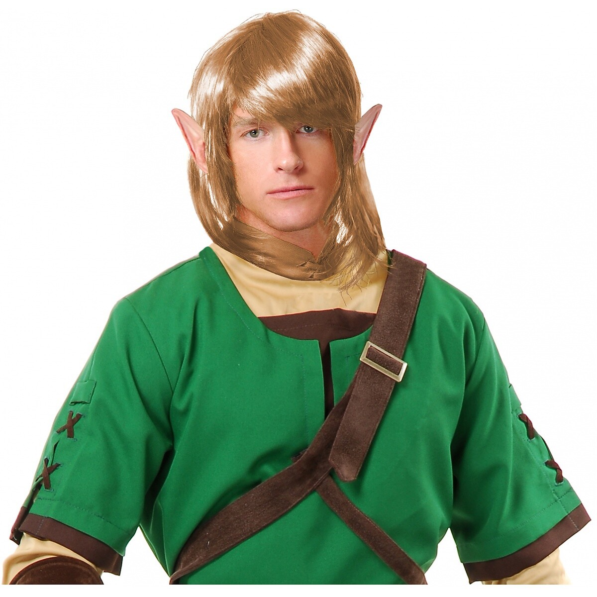 Link Wig Adult Legend of Zelda Costume Halloween Fancy Dress | eBay