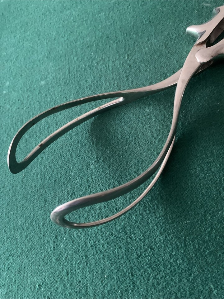 Vintage Obstetric Forceps - Two-Piece - Child Birth Tool Instrument | eBay