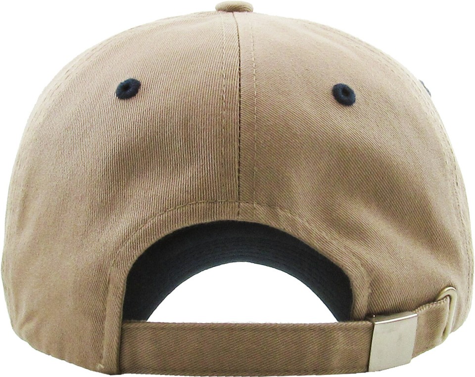 ABC Letter Embroidery INITIAL Khaki Dad Hat Baseball Cap Adjustable | eBay