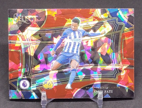 2023-24 Panini Select Premier League Ansu Fati Field Level Red Cracked ...